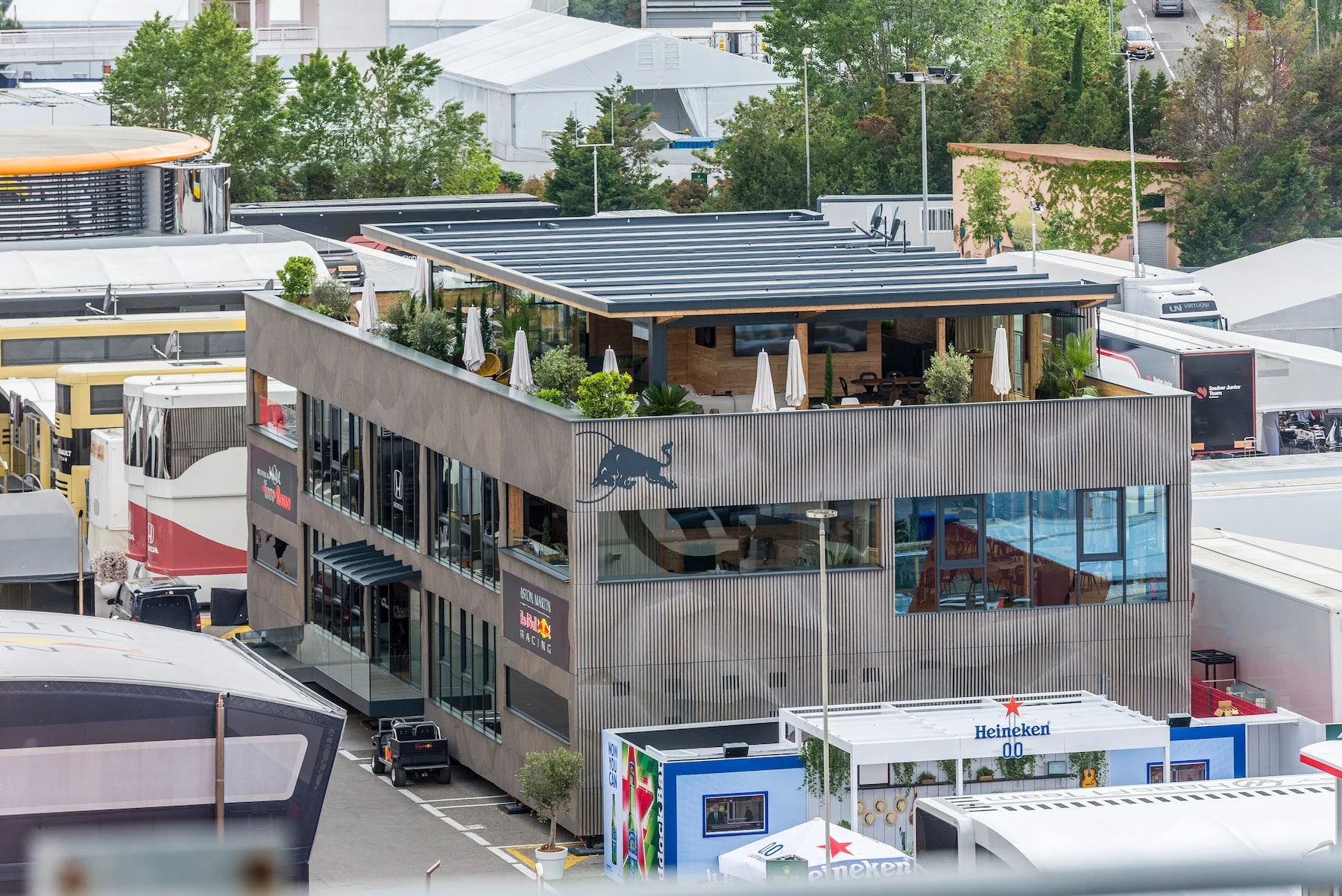 Introducing the new Red Bull F1 Energy Station