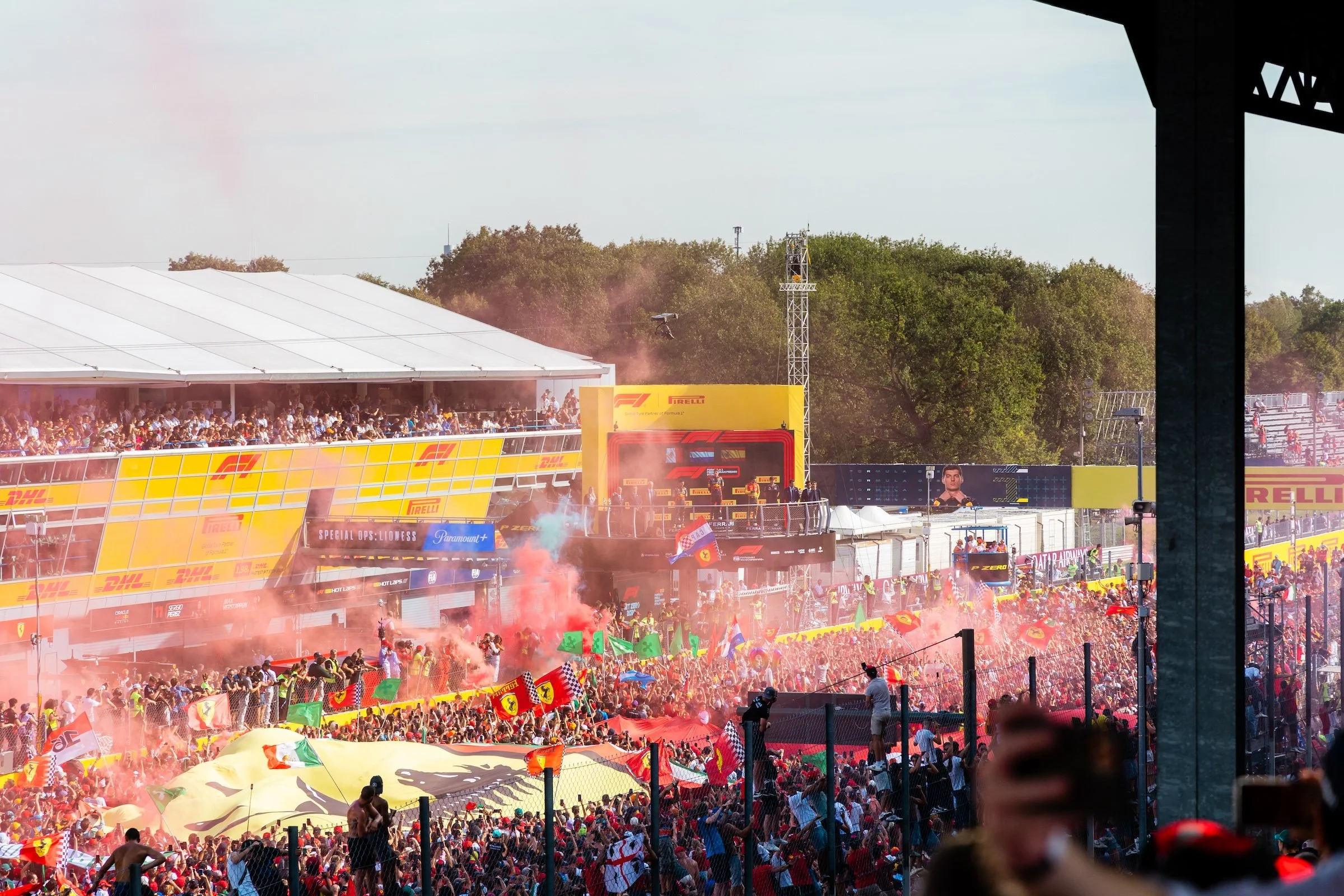 The Splendor of Monza's Post-F1 Track Invasion