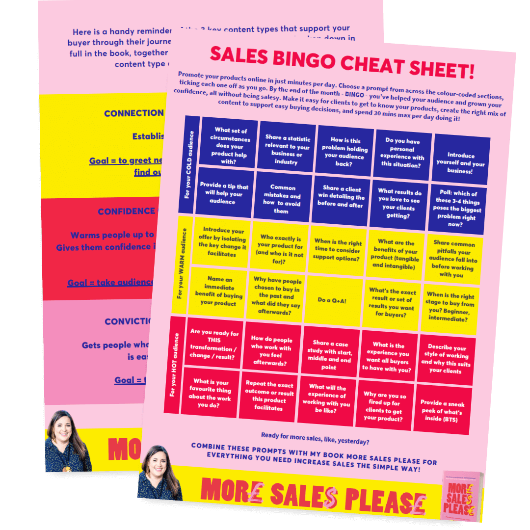 More Sales Please Book — Sara Dalrymple