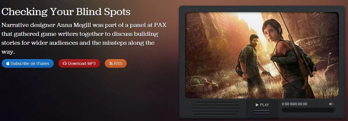 Press for Anna Megill, Game Writer & Narrative Designer — Anna Megill