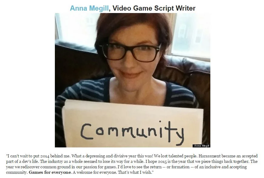 Press for Anna Megill, Game Writer & Narrative Designer — Anna Megill