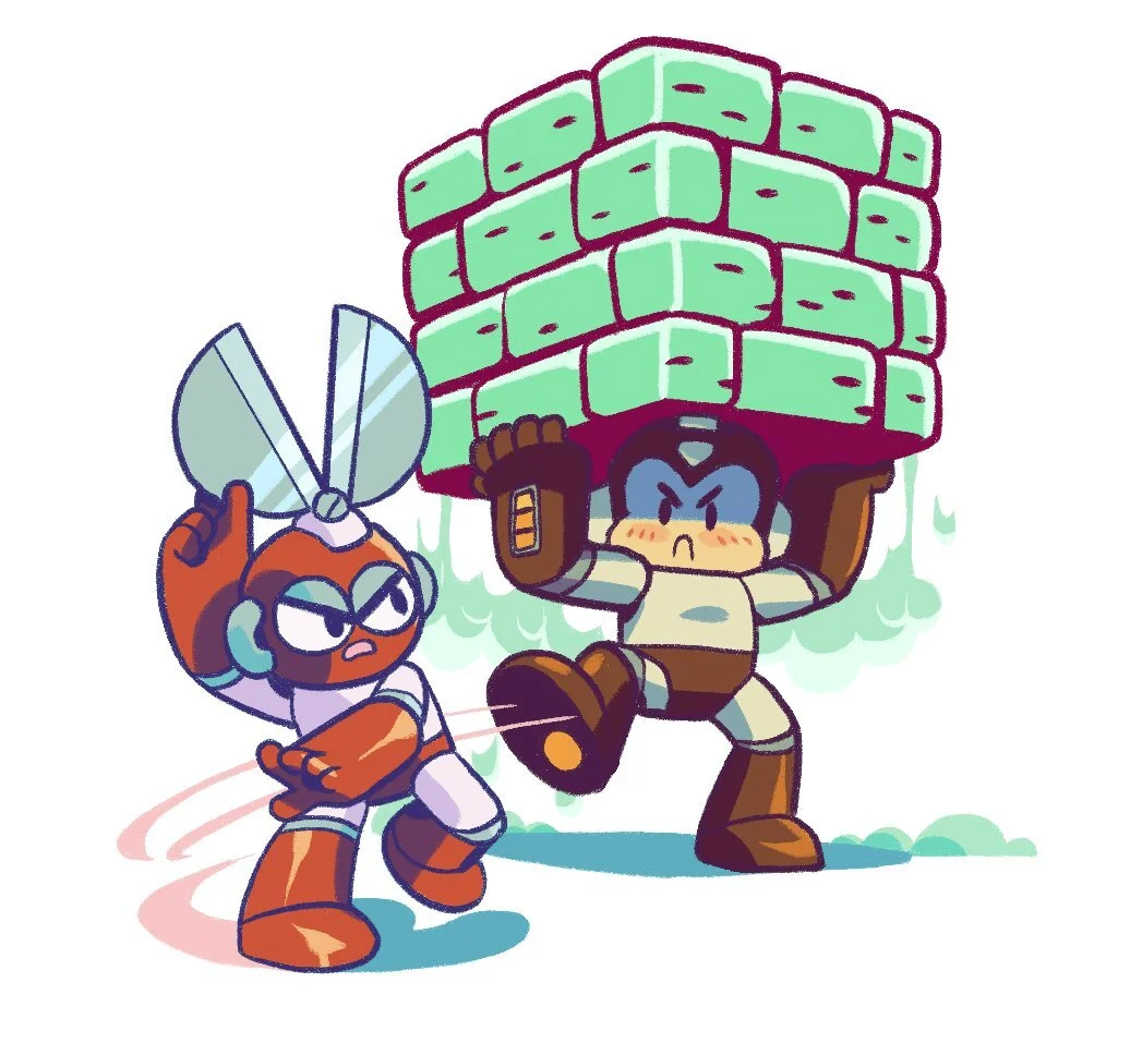 Mega Man Versus — Evan Palmer Comics