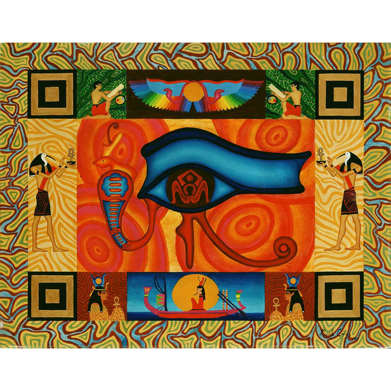 Egyptian All Seeing Eye Art