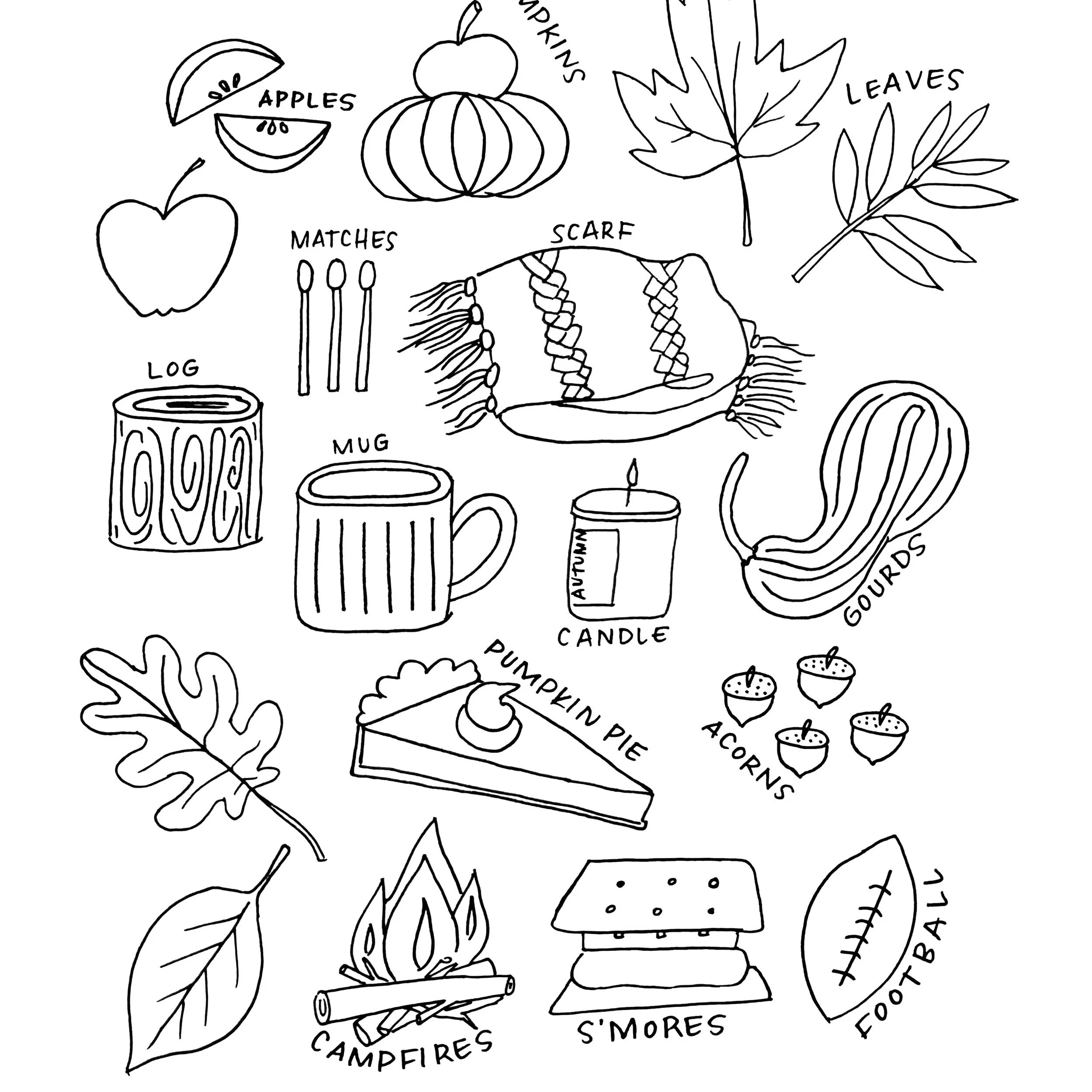 FREE PRINTABLE Hello Fall — Margot + Co