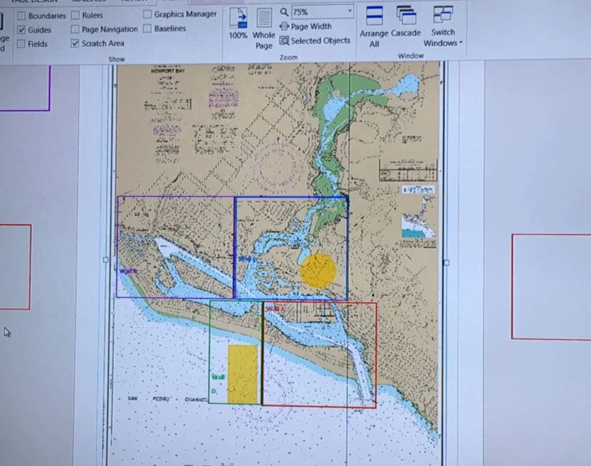 Mural Technology Marches On! — Nautical Chart Wallpaper