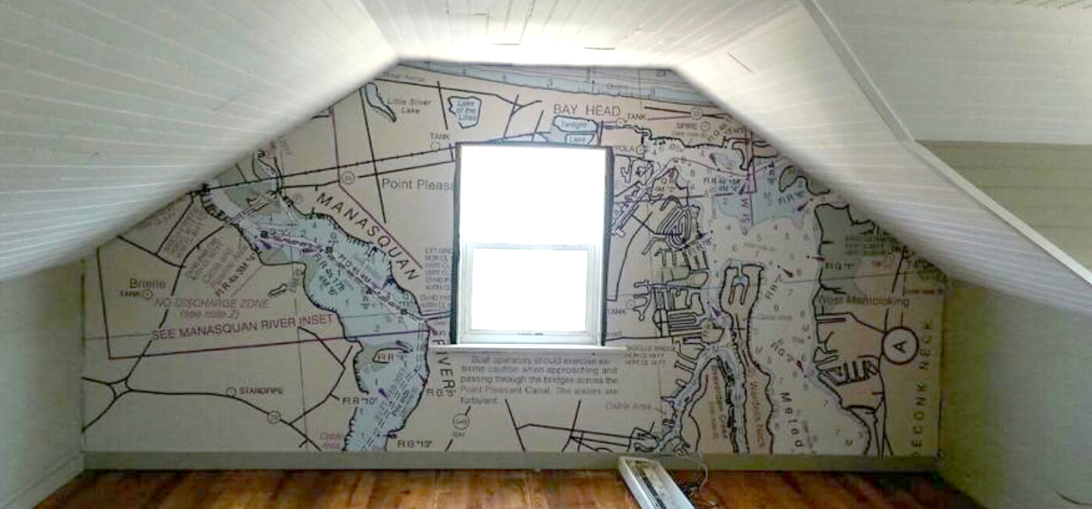 Weird Walls - We've Seen 'Em All — Nautical Chart Wallpaper