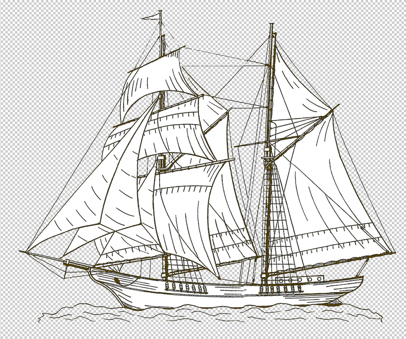 Don't Look at the Fine Print! — Nautical Chart Wallpaper