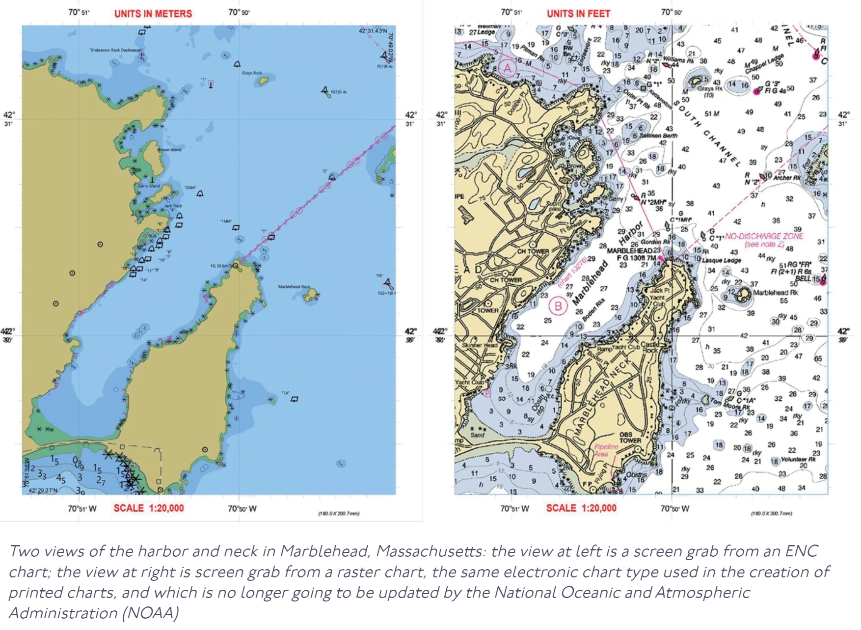 NOAA's End to Paper Charts and What Nautical Walls is doing about it ...