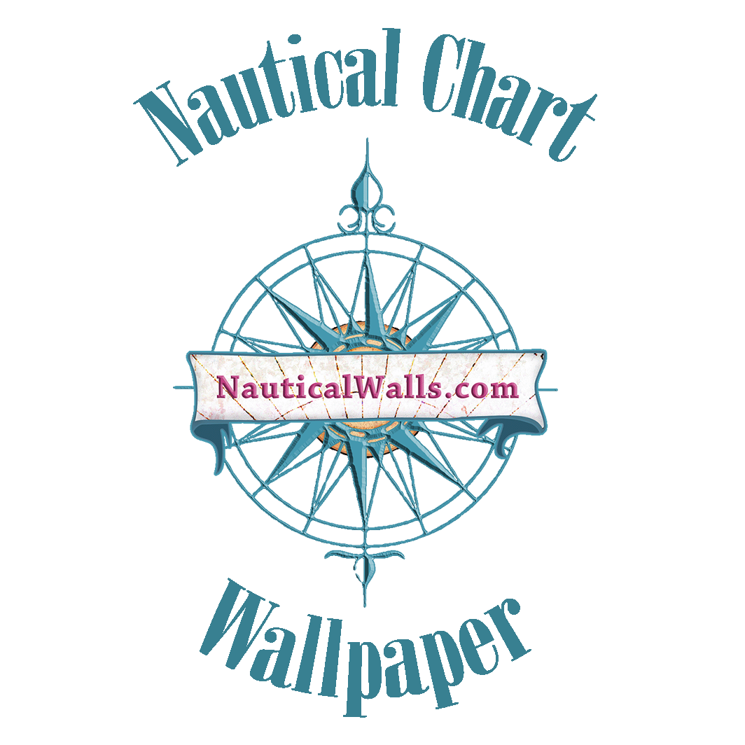 Nautical Chart Wallpaper