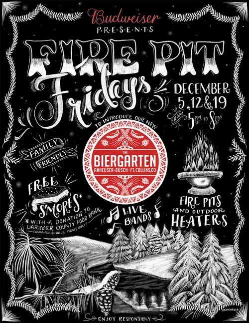 Firepit Fridays — Kim Panella Hand Lettering and Illustration
