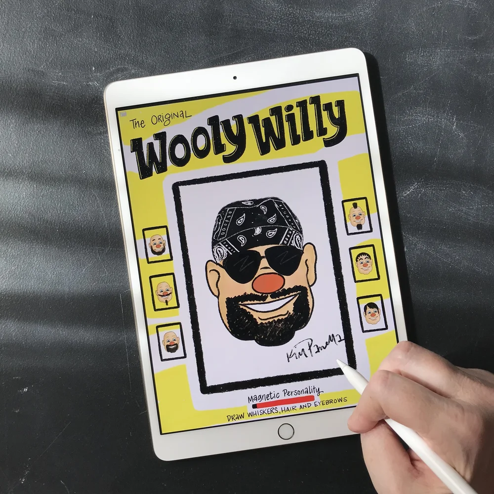 Wooly Willy Frame