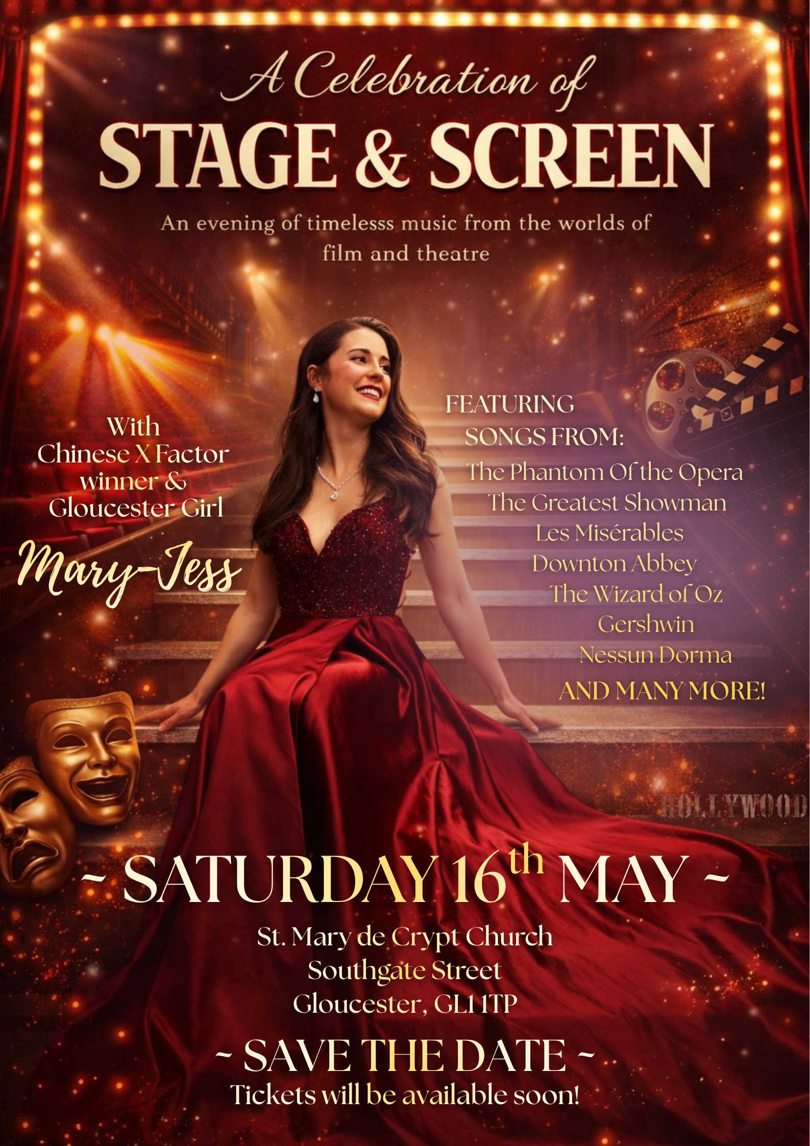 Stage and Screen Concert Tickets — Mary-Jess Official Website
