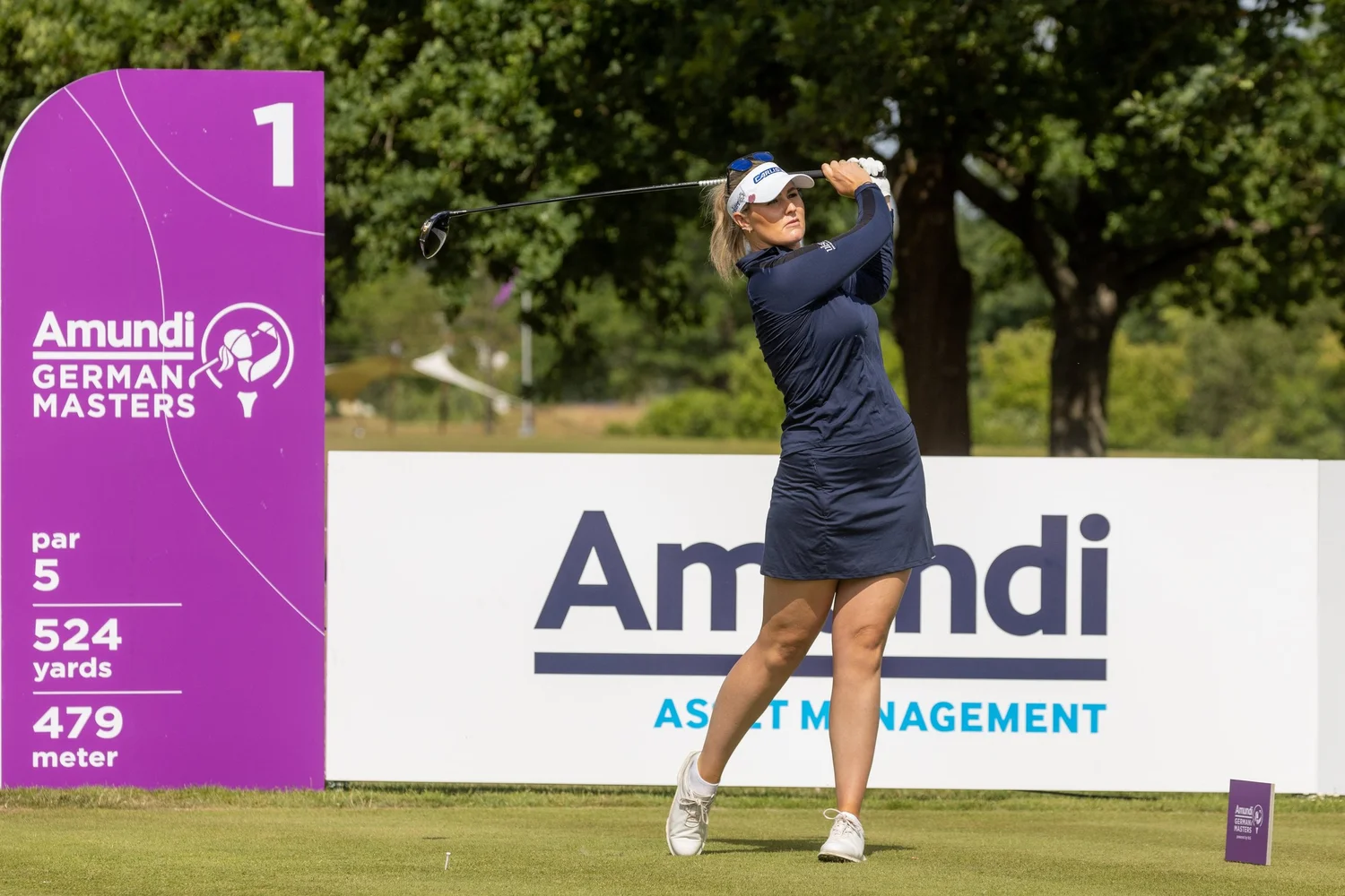 Olivia Mehaffey emerges from doldrums with 64 to lead German Masters ...