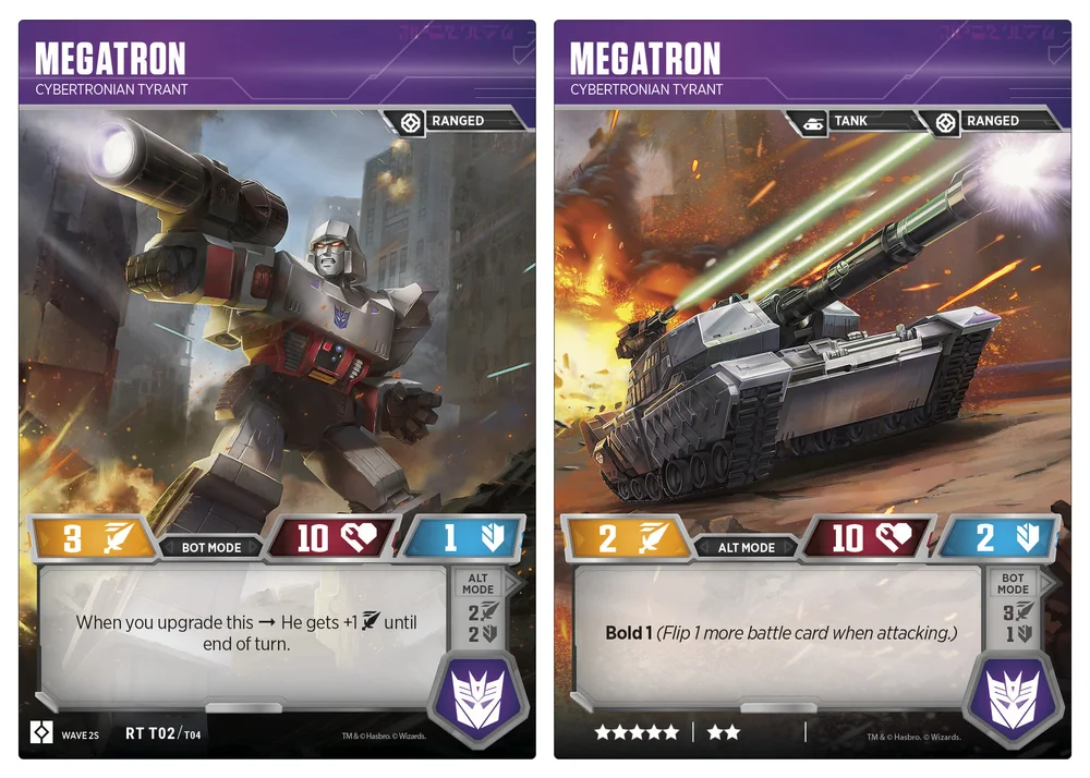 Transformers TCG Cards — Jeff Carpenter