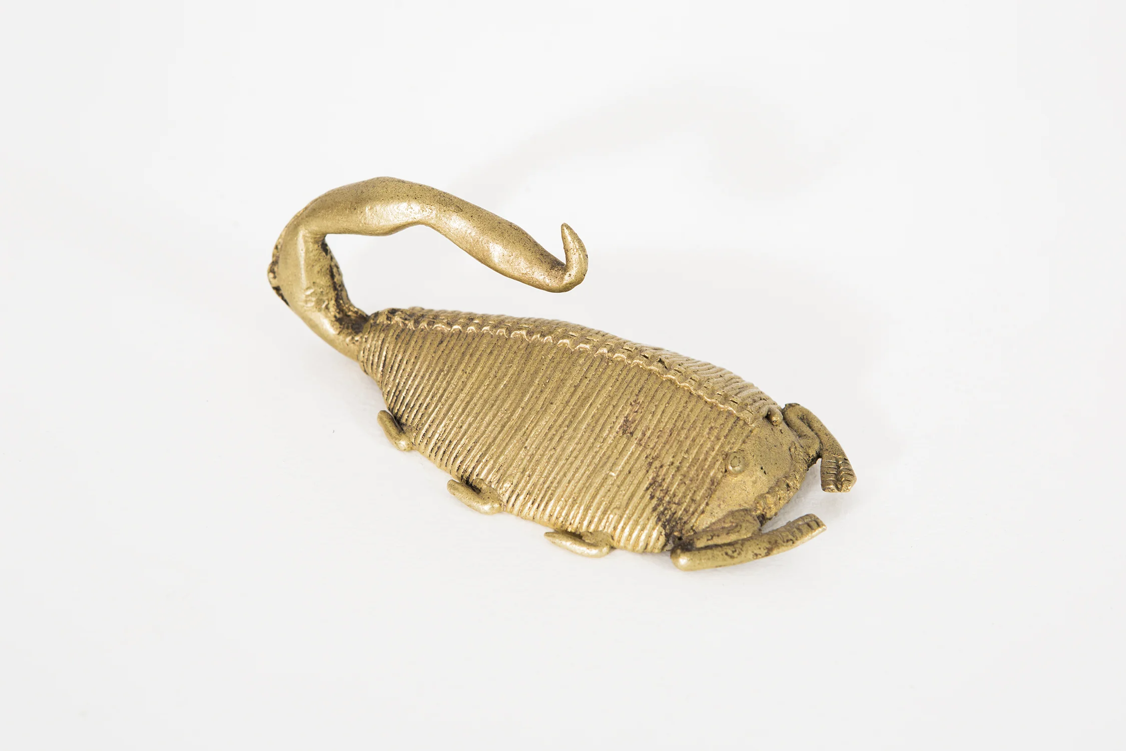 VINTAGE BRASS SCORPION — MATTHEW RACHMAN GALLERY