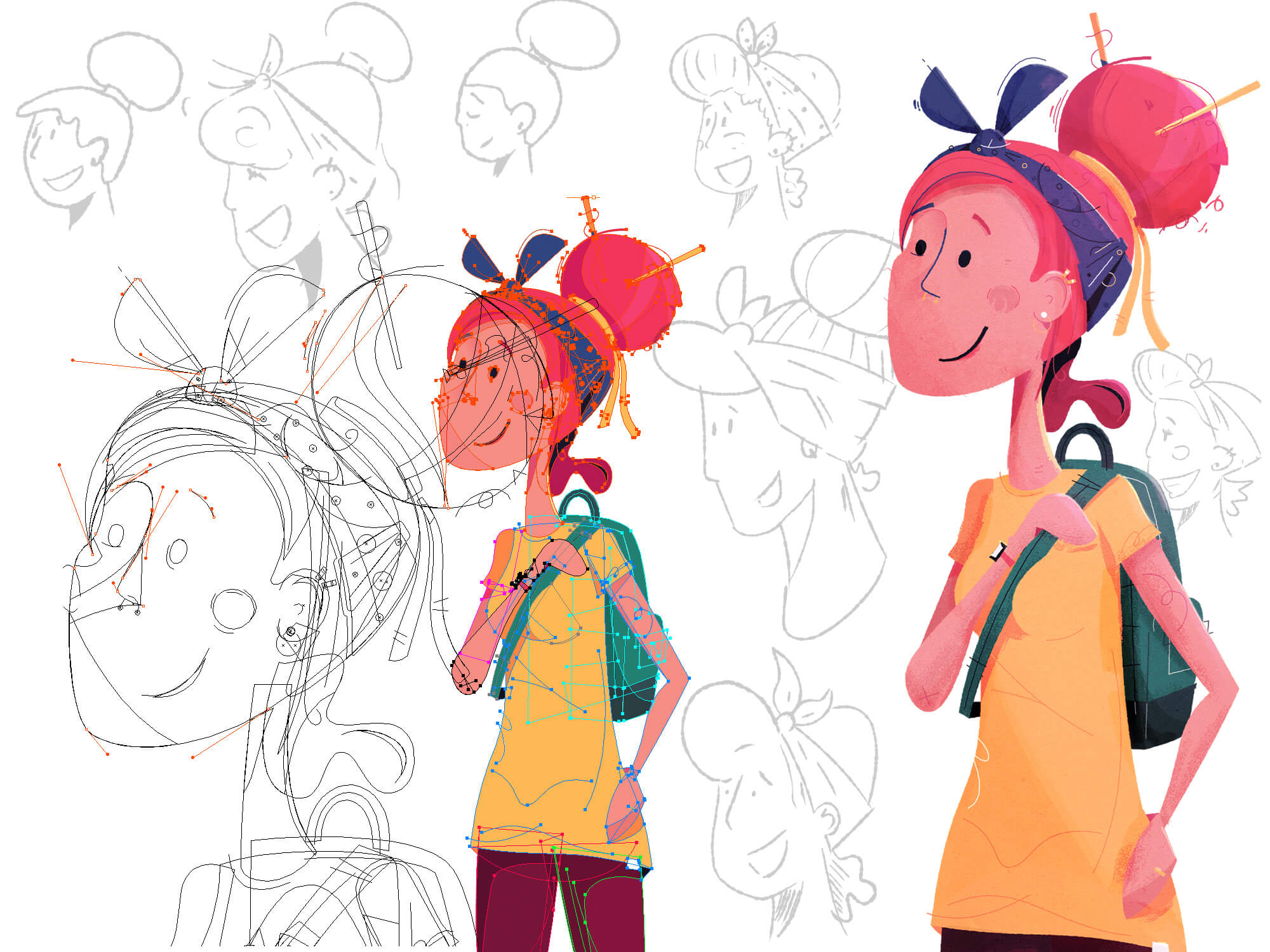 Branding Illustrations: Cultured Characters :: Kirk Wallace, BoneHaüs ...