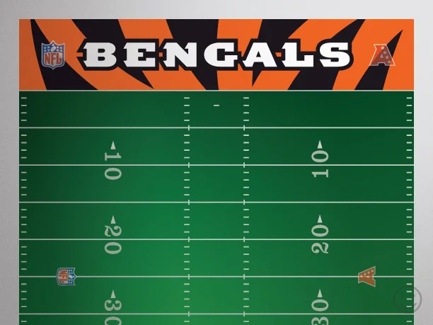 NFL Cincinnati Bengals — Verlander Design