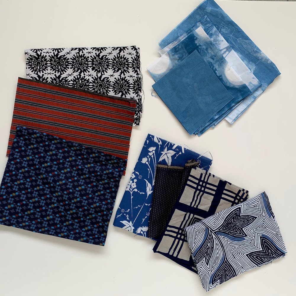 Japanese Indigo Fabric