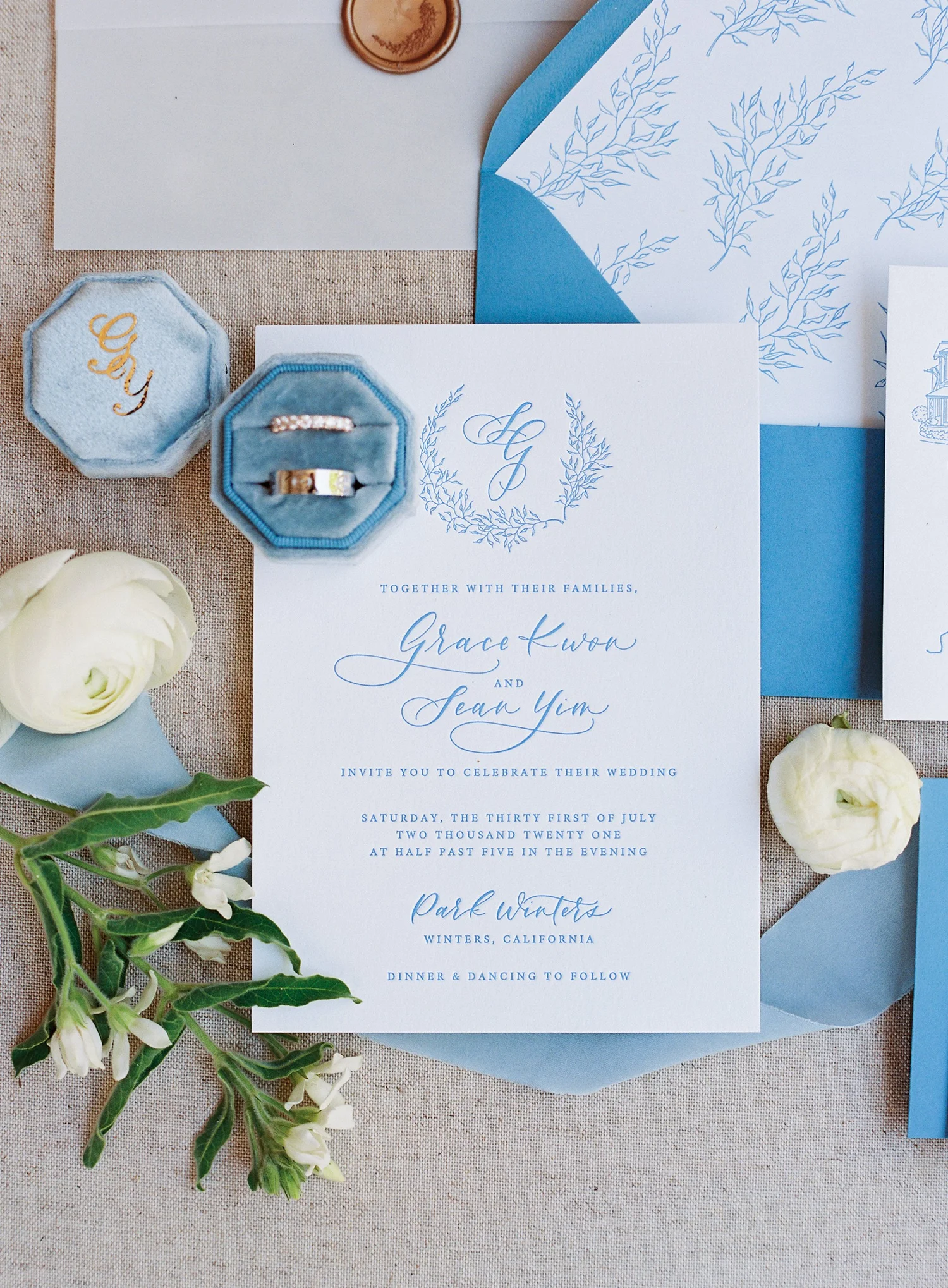 Custom Calligraphy Invitation Suites Photos — Brown Fox Calligraphy