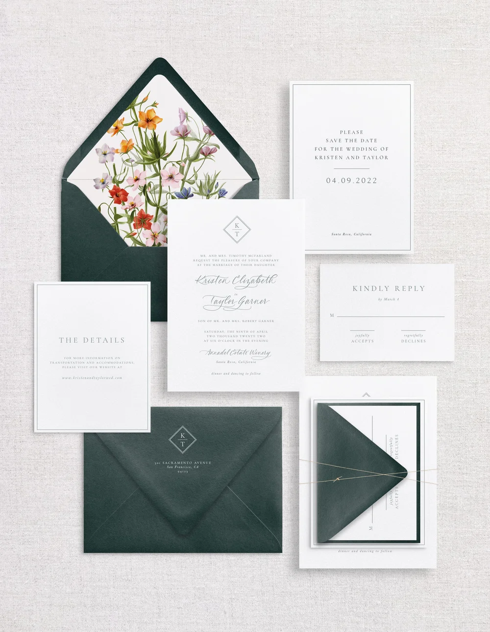 Oak Glen Collection — Brown Fox Calligraphy