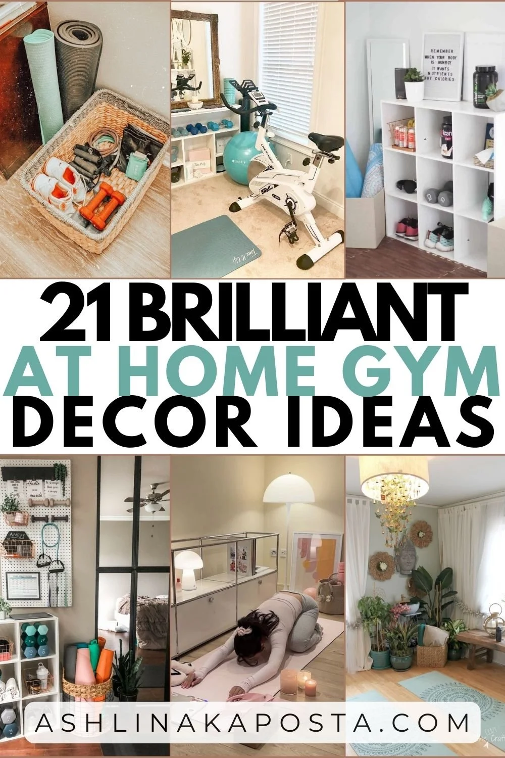 21 Brilliant At Home Gym Ideas for Small Spaces — ASHLINA KAPOSTA
