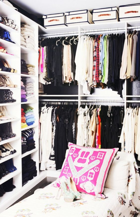Weekend decorating idea: Clean out your closet — ASHLINA KAPOSTA