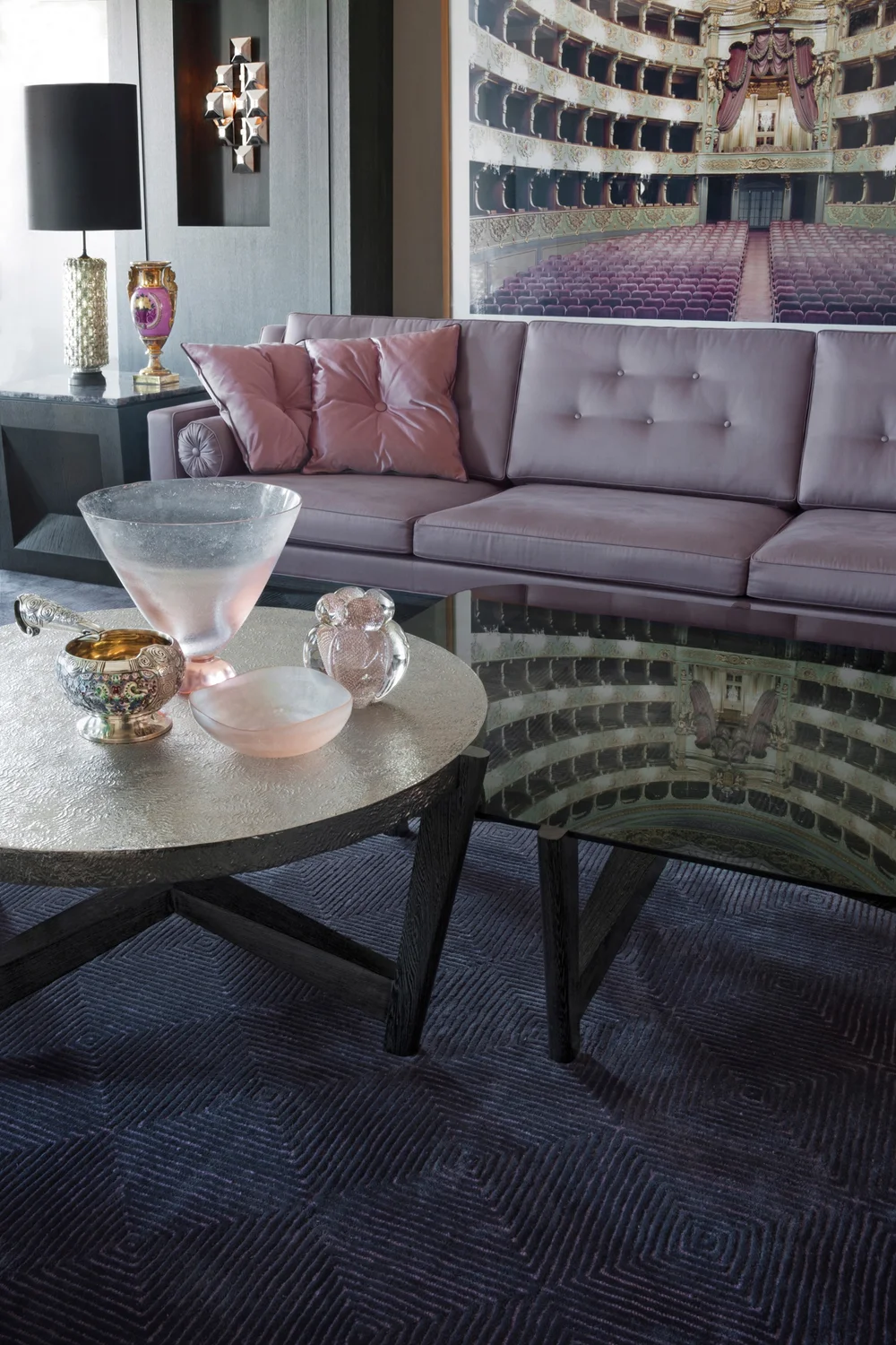 Global Design: Russian inspired violet brilliance — ASHLINA KAPOSTA