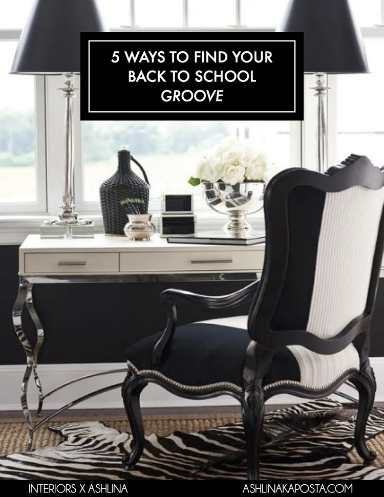 Entrepreneuress 101: 5 simple ways to find your back to school groove ...