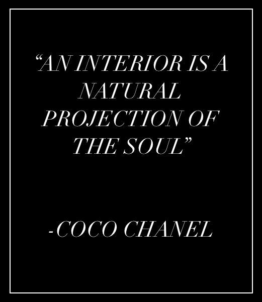 7 decorating rules inspired by Coco Chanel — ASHLINA KAPOSTA
