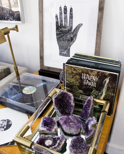 Blissful Living: decorating with amethyst for spiritual glamour ...