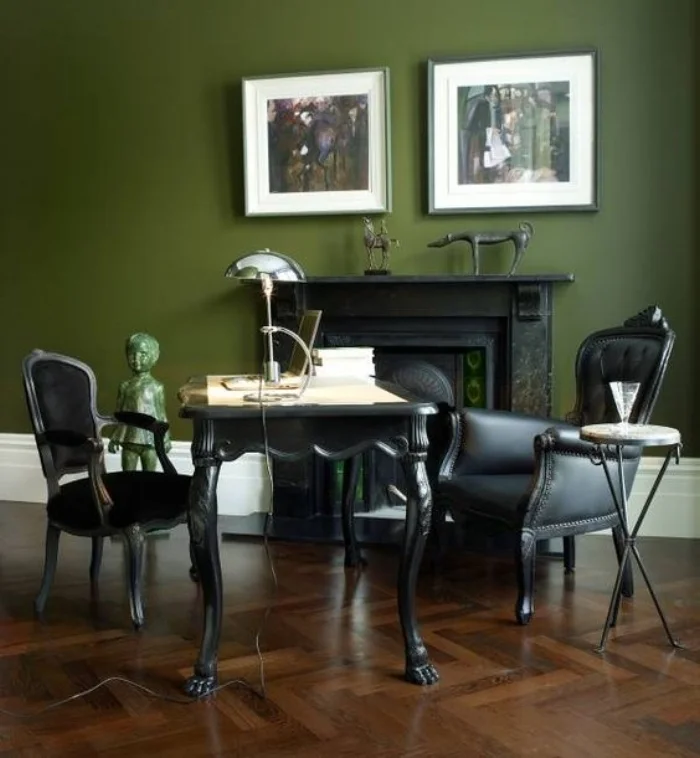 17 Glamorous Ways to Decorate with Green: Elegant Home Ideas for Fall ...