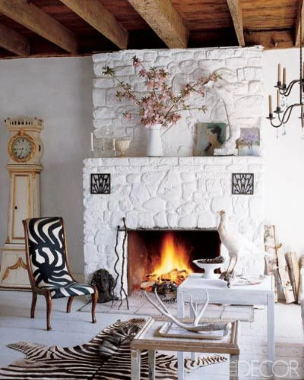 Inspiration: 10 elegant fireplaces just in time for the holidays ...