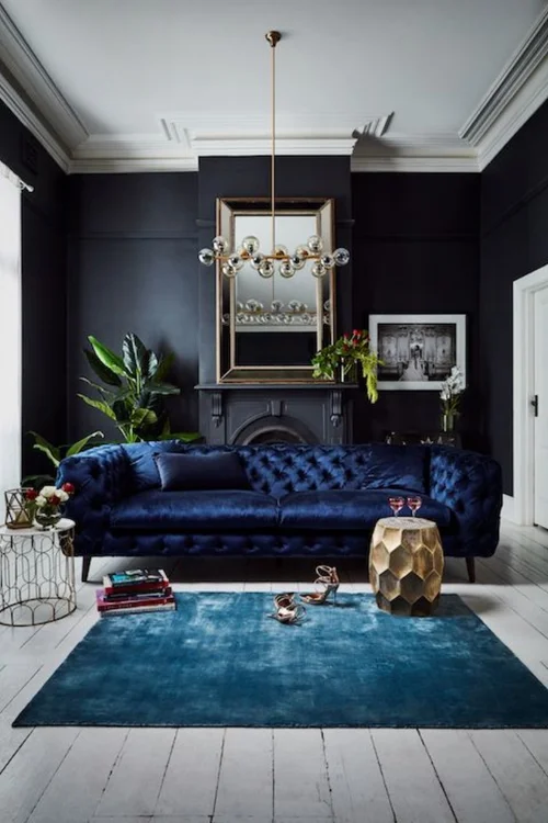 Feng Shui: decorating with deep blue for wisdom & serenity — ASHLINA ...