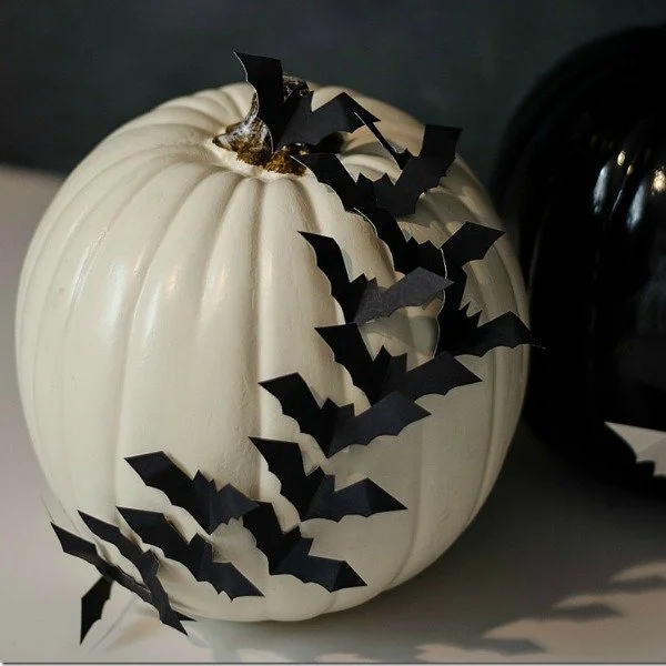 23 Seriously Chic No Carve Pumpkin Decorating Ideas — ASHLINA KAPOSTA