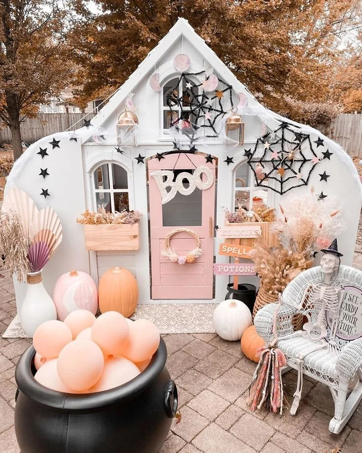 21+ ADORABLE KIDS HALLOWEEN OUTDOOR PLAYHOUSE DECOR IDEAS — ASHLINA KAPOSTA