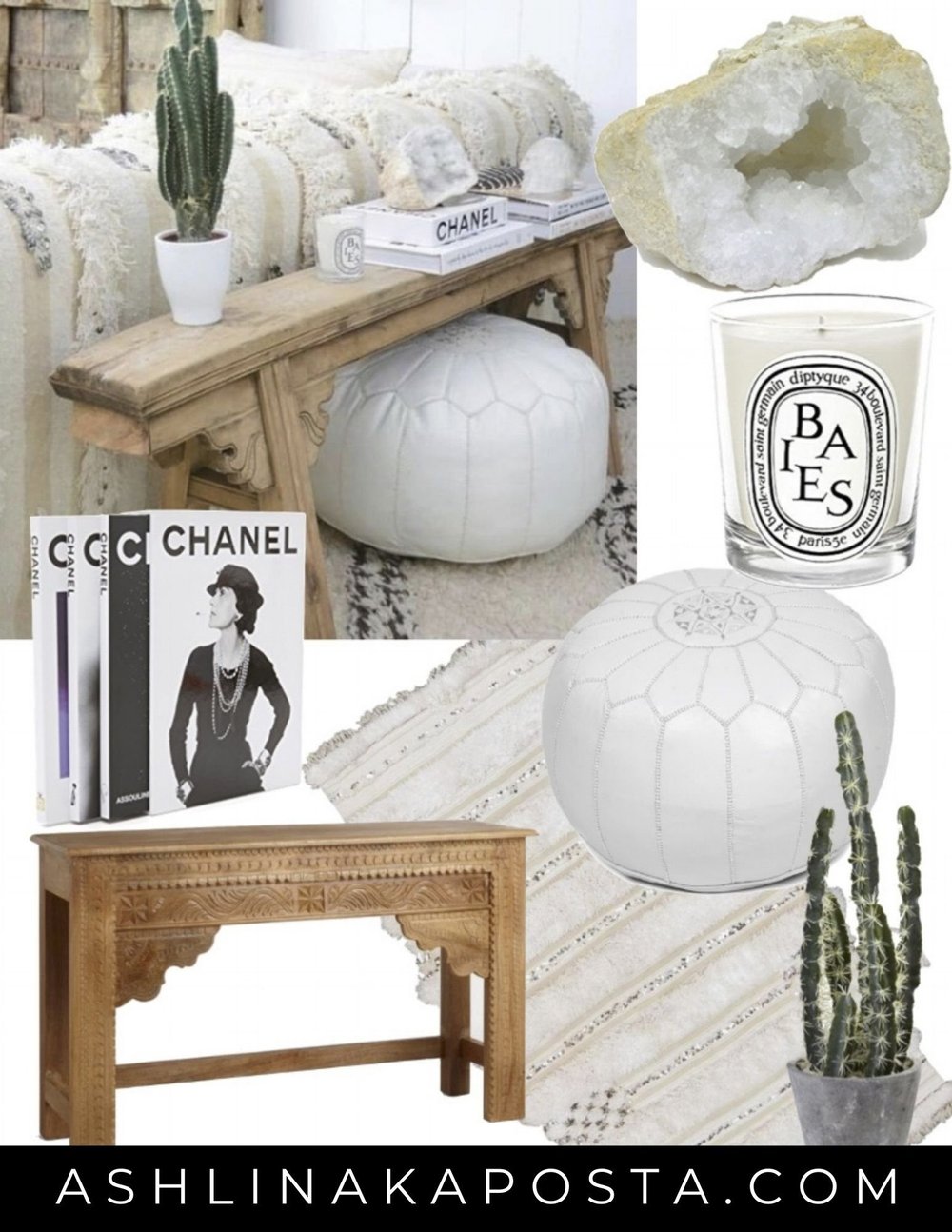 12 Neutral bohemian glamour decor looks you need to copy right now ...