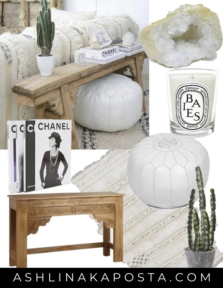 12 Neutral bohemian glamour decor looks you need to copy right now ...