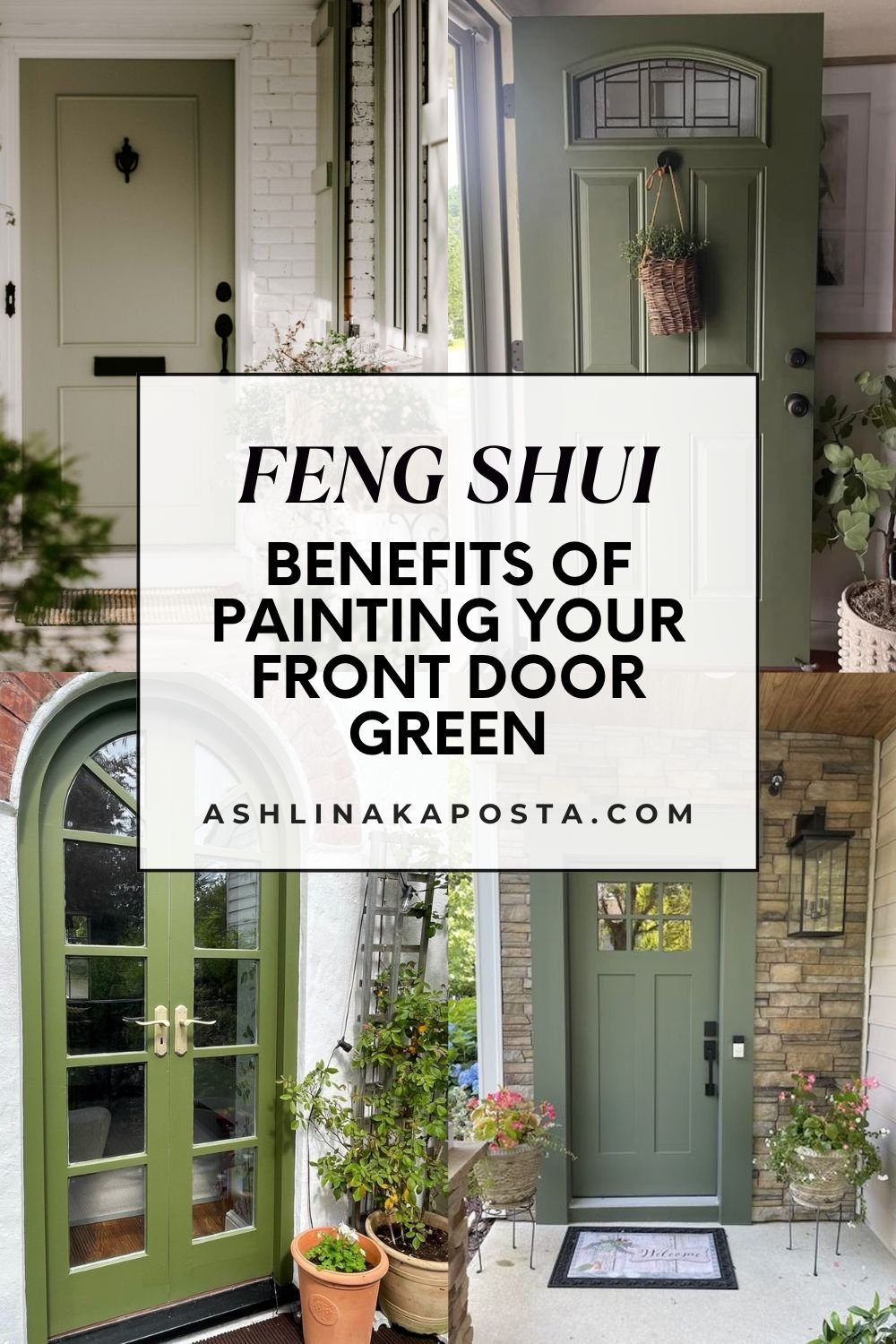 Unlock Good Luck & Prosperity: The Feng Shui Benefits of a Green Front ...