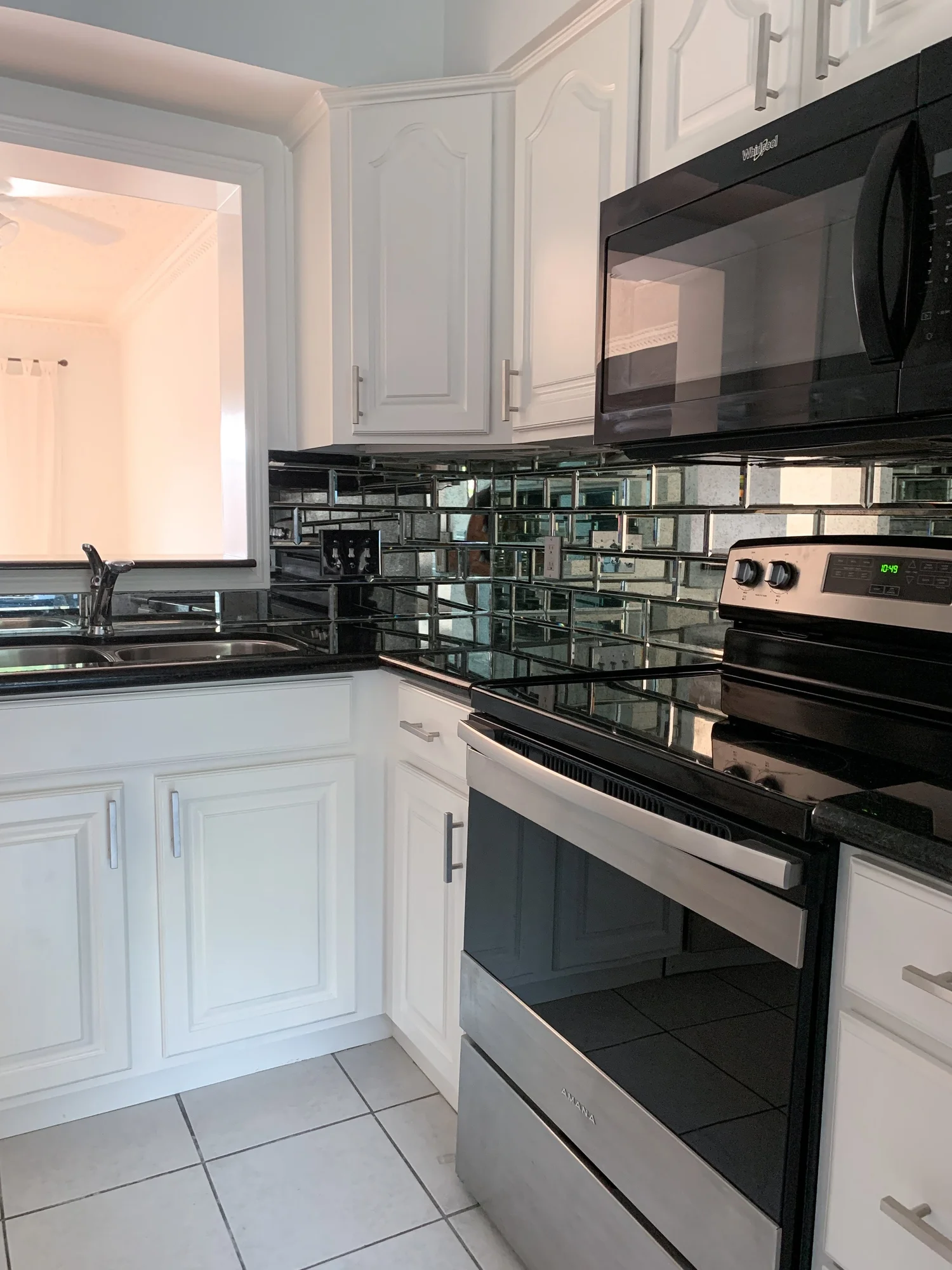 CREATING MY DREAM KITCHEN WITH A MIRRORED TILE BACKSPLASH — ASHLINA KAPOSTA