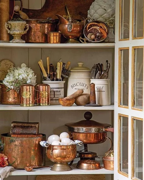 23+ inspiring ways to decorate with copper and mixed metallics in the ...