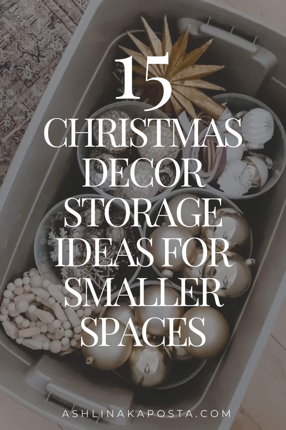 15+ GENIUS SMALL SPACE CHRISTMAS DECOR STORAGE HACKS AND ORGANIZATION ...