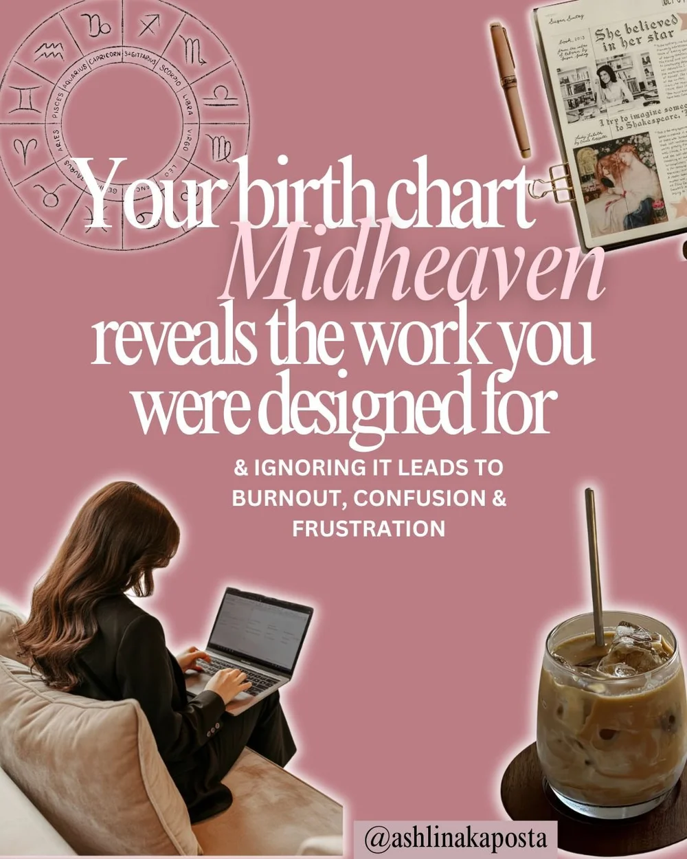 The Midheaven of Your Birth Chart Is Your Soul Purpose Guide — ASHLINA ...