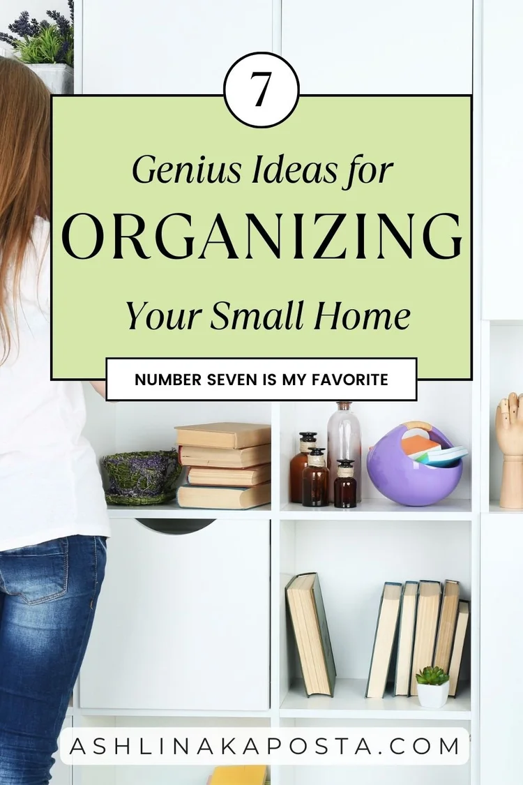 Declutter and Conquer: 7 Genius small Home Organizing Ideas for a ...