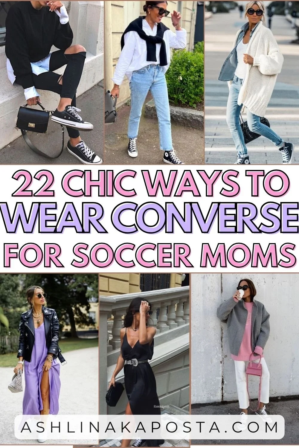 22 CASUAL CONVERSE SNEAKER LOOKS FOR CHIC SPORTS MOMS — ASHLINA KAPOSTA