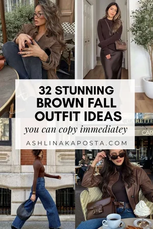 32 Stunningly Chic Chocolate Brown Fall Outfit Ideas You Will Want to ...