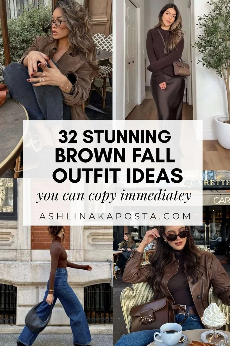 32 Stunningly Chic Chocolate Brown Fall Outfit Ideas You Will Want to ...