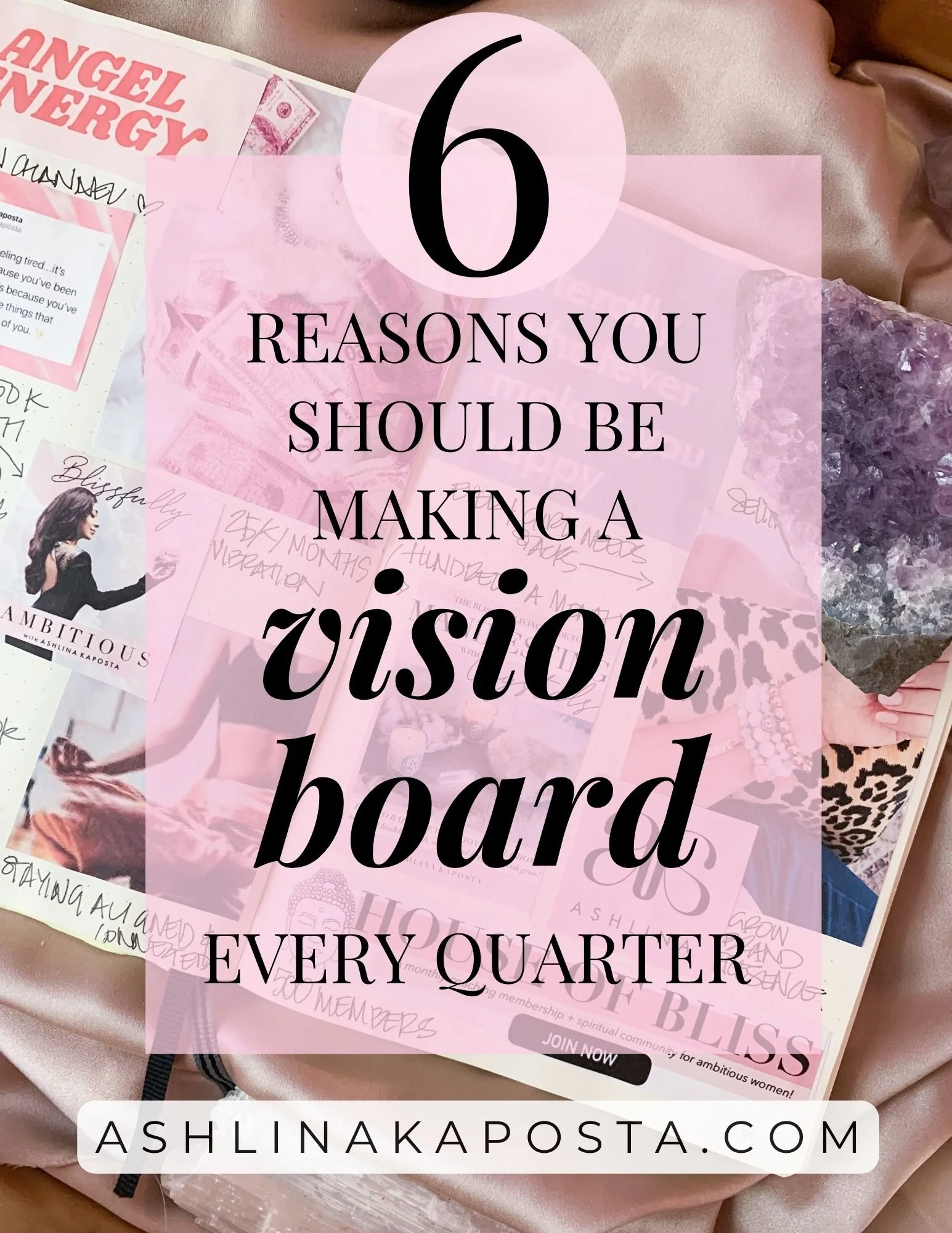 6 reasons you should absolutely make a vision board every quarter ...