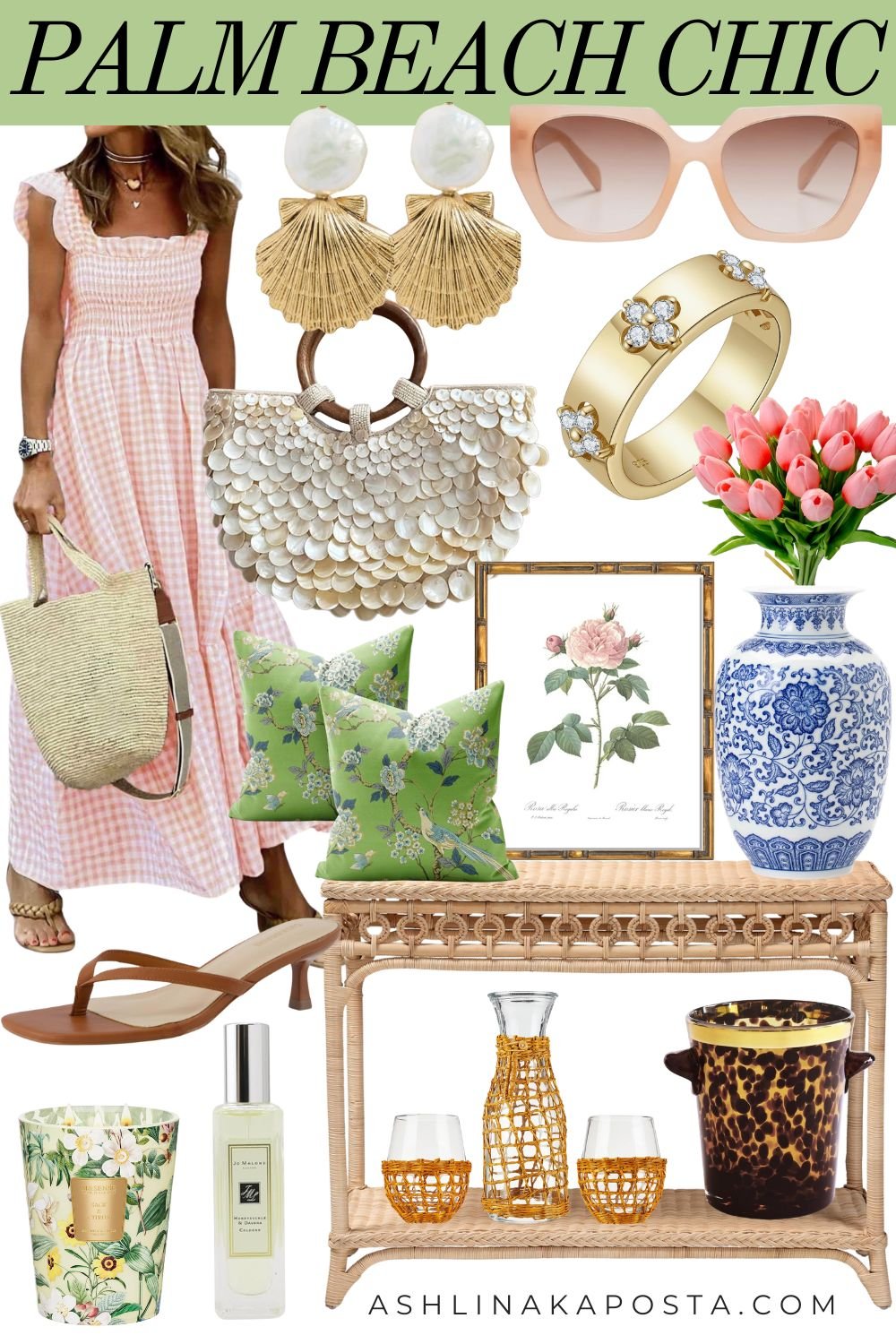 100 Palm Beach Style Decor Finds on Amazon (Pretty Pink & Coastal ...