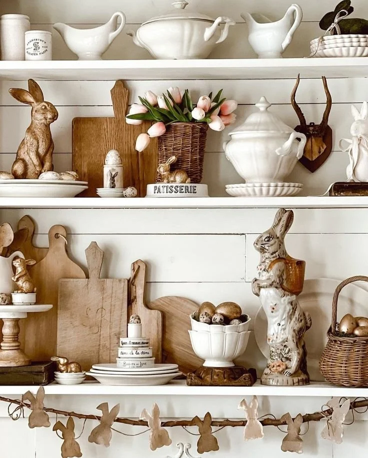 16 Cozy & Charming Easter Home Decor Centerpiece Ideas that are Simple ...