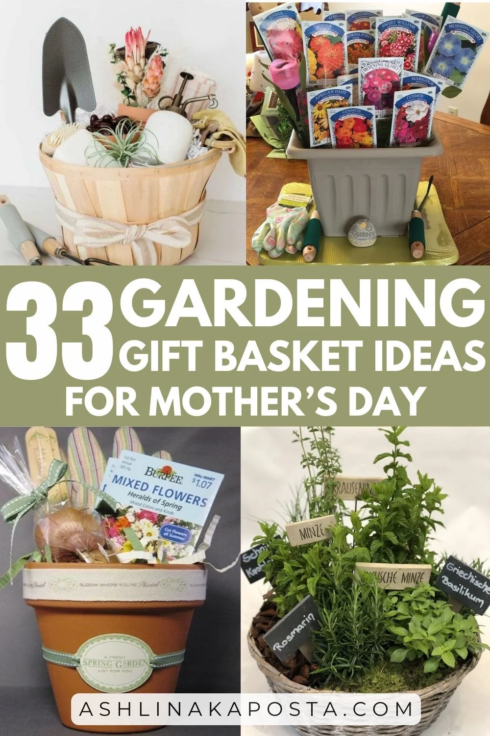What to Put in a Gardener’s Gift Basket (33+ creative ideas to copy for ...
